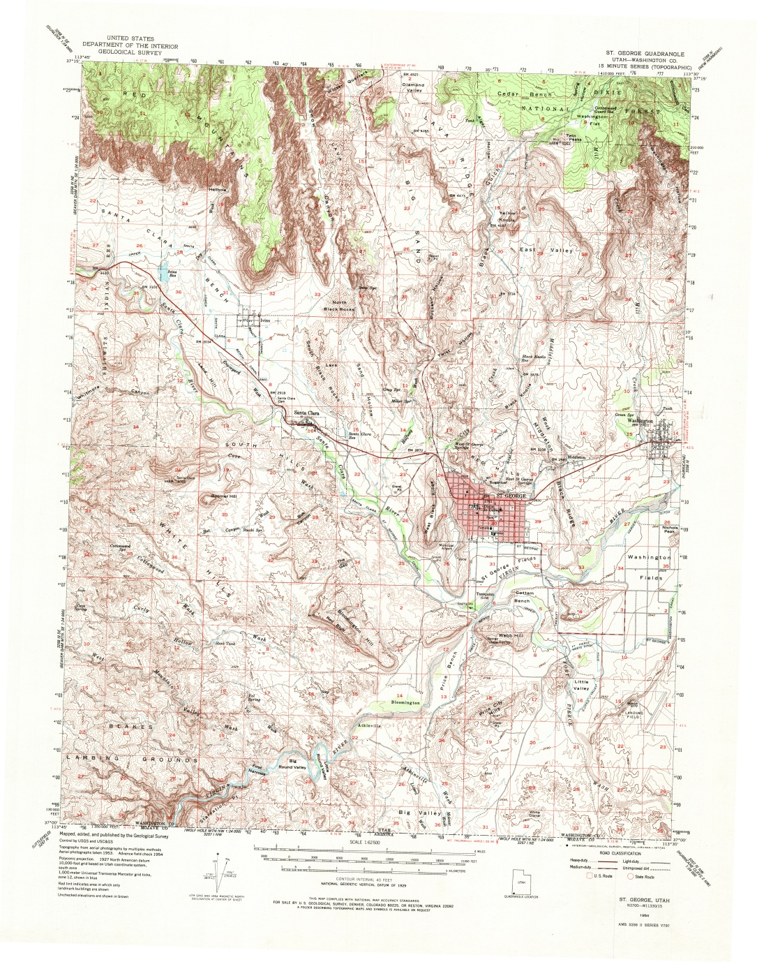 Washington County Maps and Charts